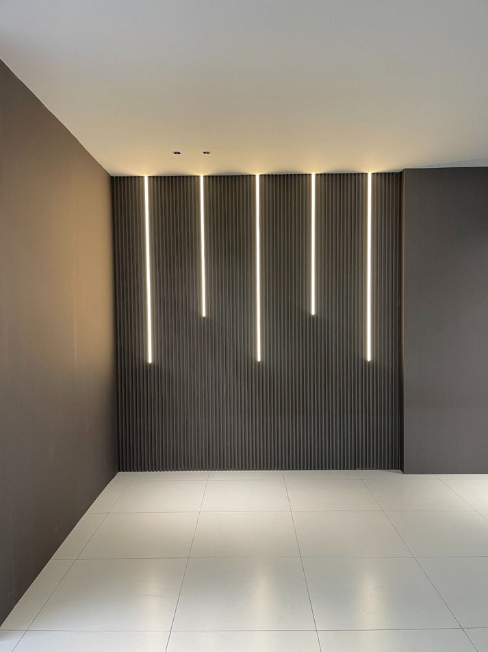 LED Recessed Custom Lighting Kit for WPC Fluted Panels – Easy Install ...