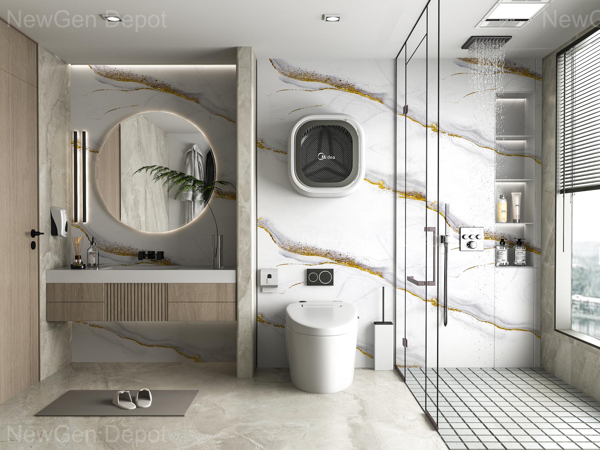 UV Marble Wall Panels | Waterproof, Fireproof PVC Marble Sheets ...